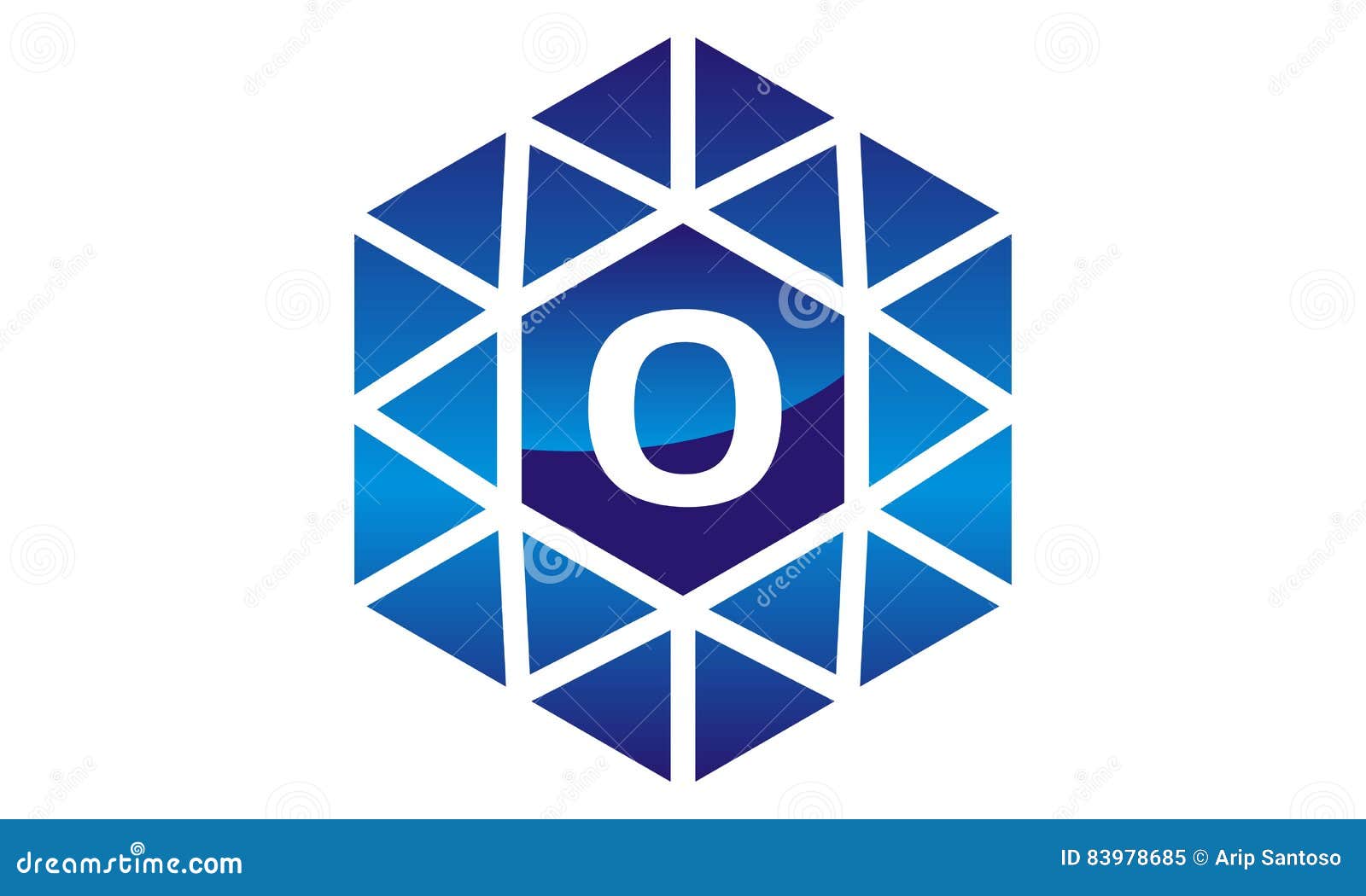 Diamond Initial O stock vector. Illustration of isolated - 83978685