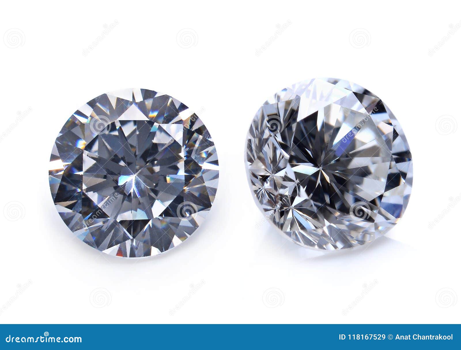 Diamond Isolated on White Background Stock Image - Image of forever ...