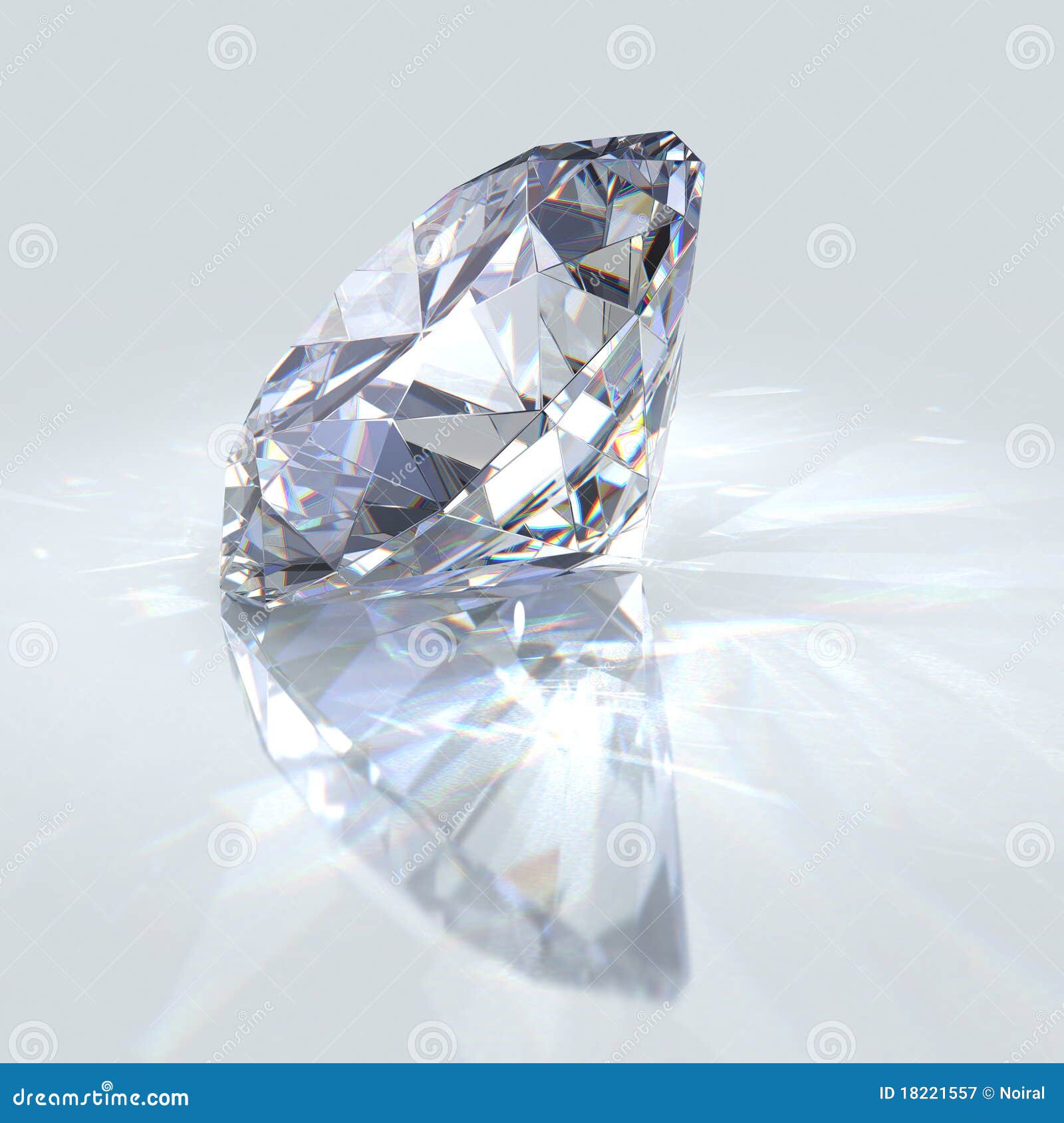 Diamond Jewel With Caustics Stock Photography | CartoonDealer.com #12672302