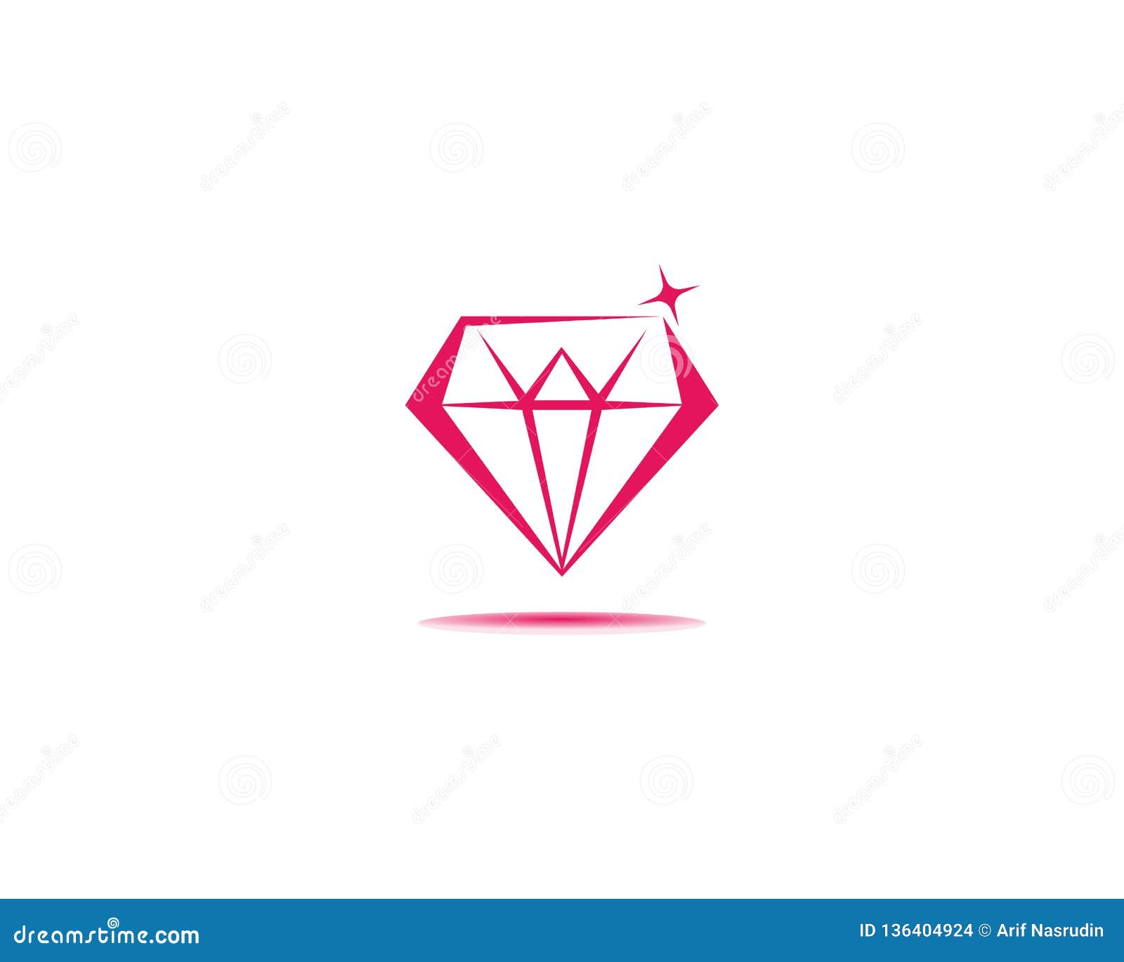 Diamond Logo Design Template Vector Icon Illustration Stock ...