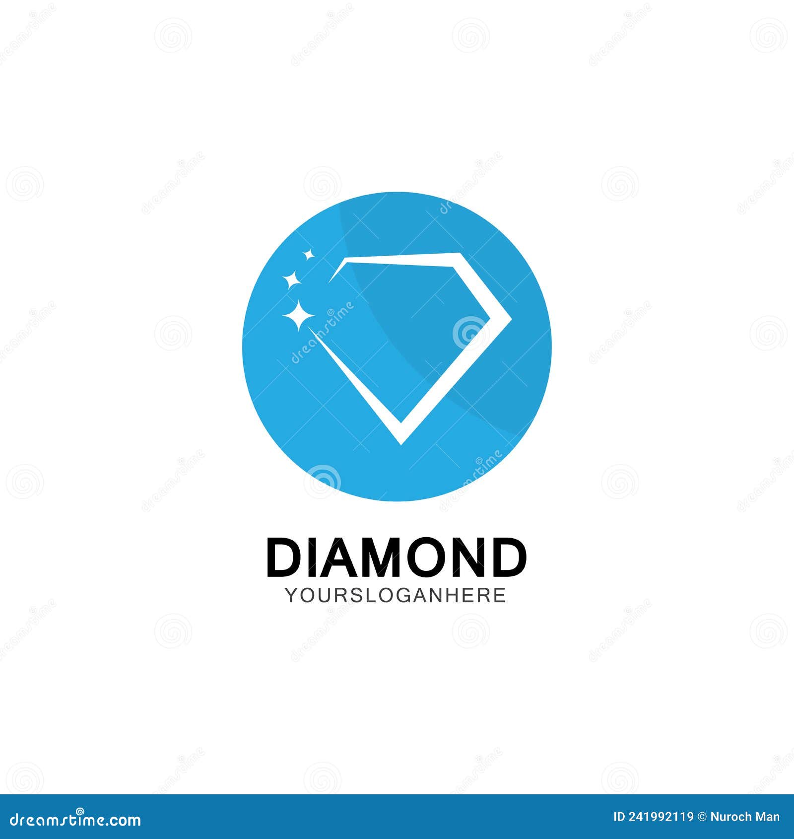 Diamond Logo Design Template. Vector Illustration Stock Vector ...