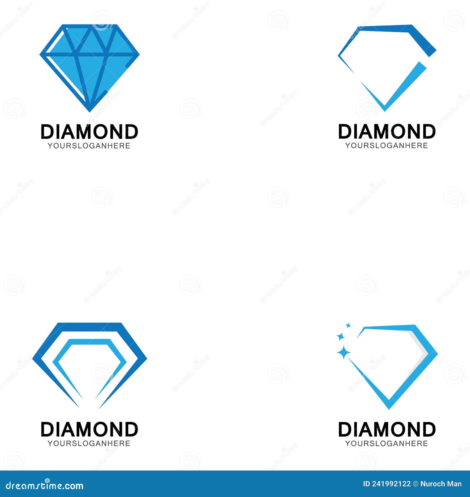 Diamond Logo Design Template. Vector Illustration Stock Vector ...