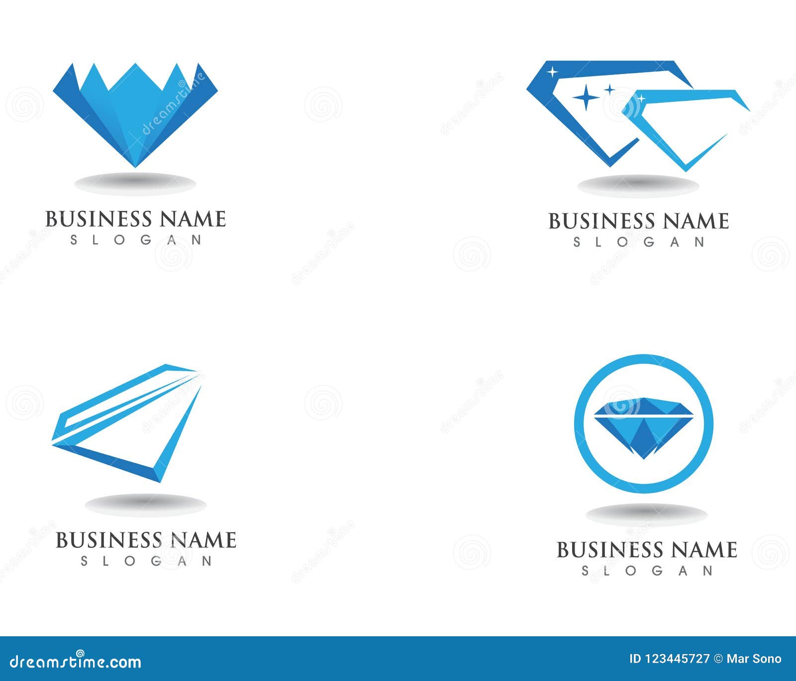 Diamond Logo Symbol Vector Template Icon Stock Vector - Illustration of ...