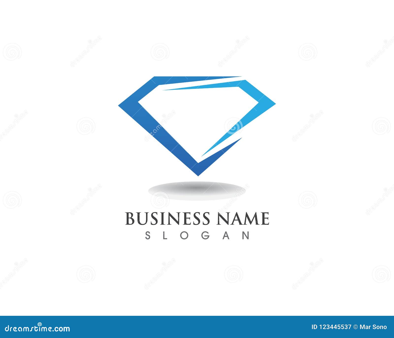 Diamond Logo Symbol Vector Template Icon Stock Vector - Illustration of ...