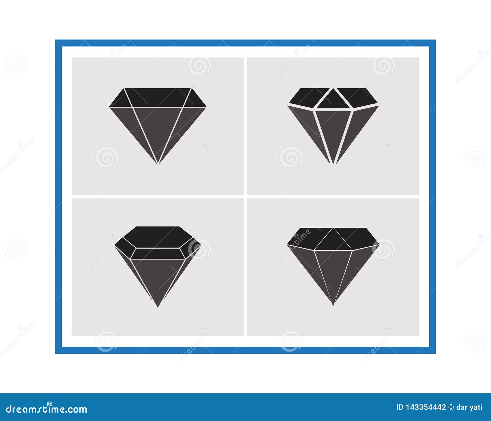 Diamond Logo Template Vector Illustration Stock Vector - Illustration ...
