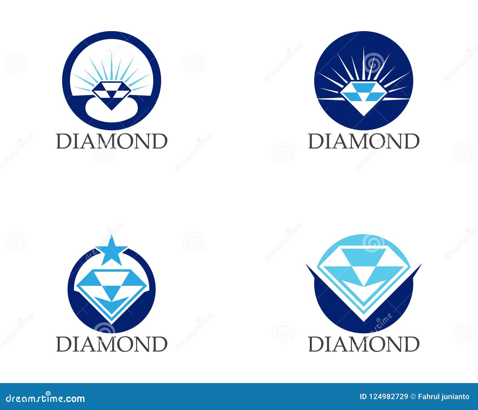 Diamond Logo Vector Template Diamond Logo Vector Template Stock Vector ...