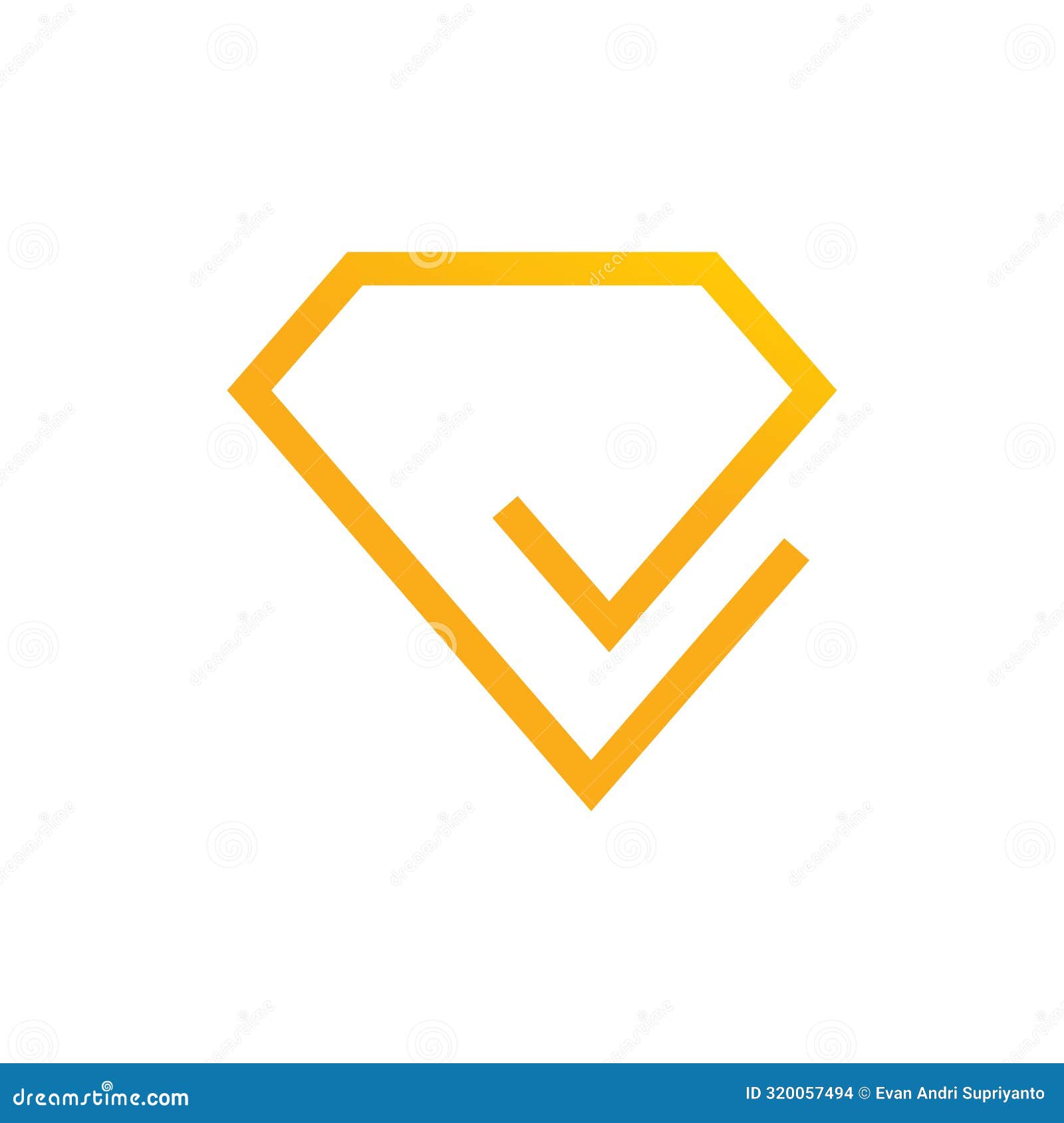 Diamond Logo Vector Template and Symbol Stock Vector - Illustration of ...