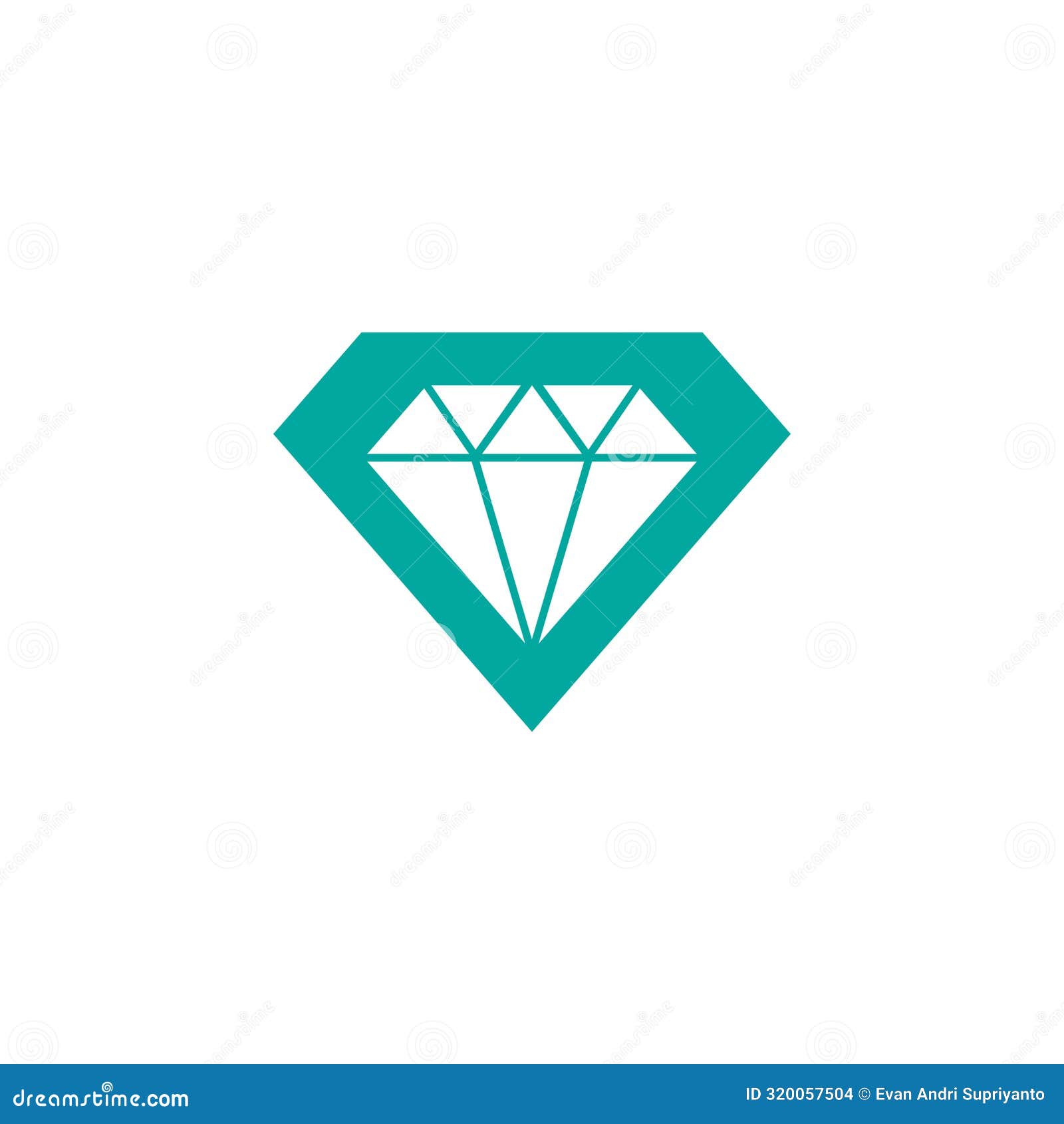 Diamond Logo Vector Template and Symbol Stock Vector - Illustration of ...