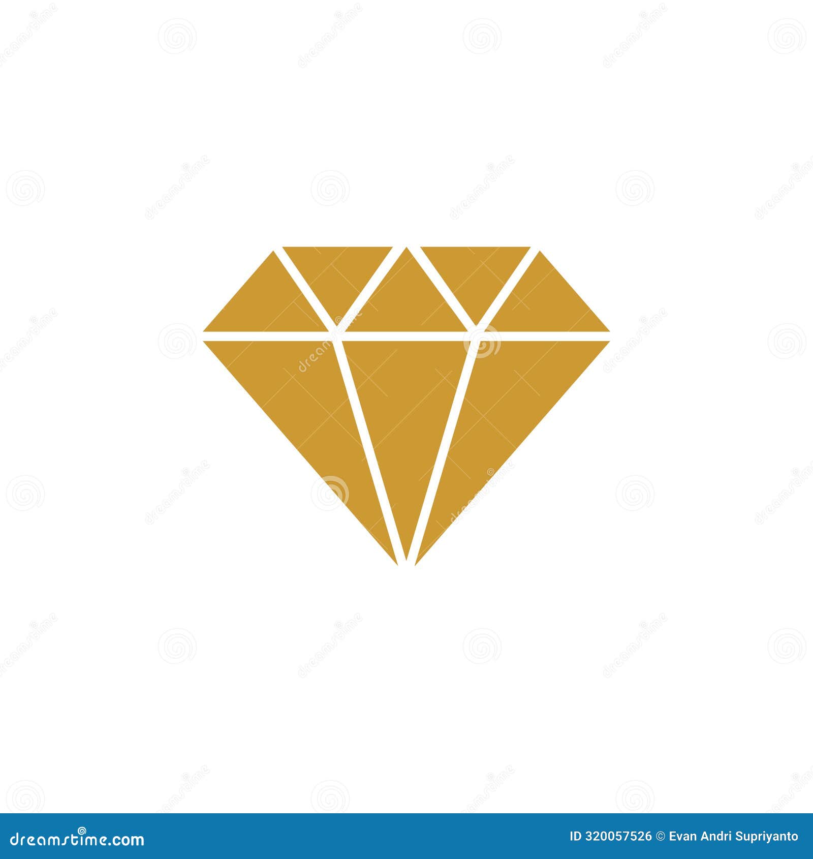 Diamond Logo Vector Template and Symbol Stock Vector - Illustration of ...