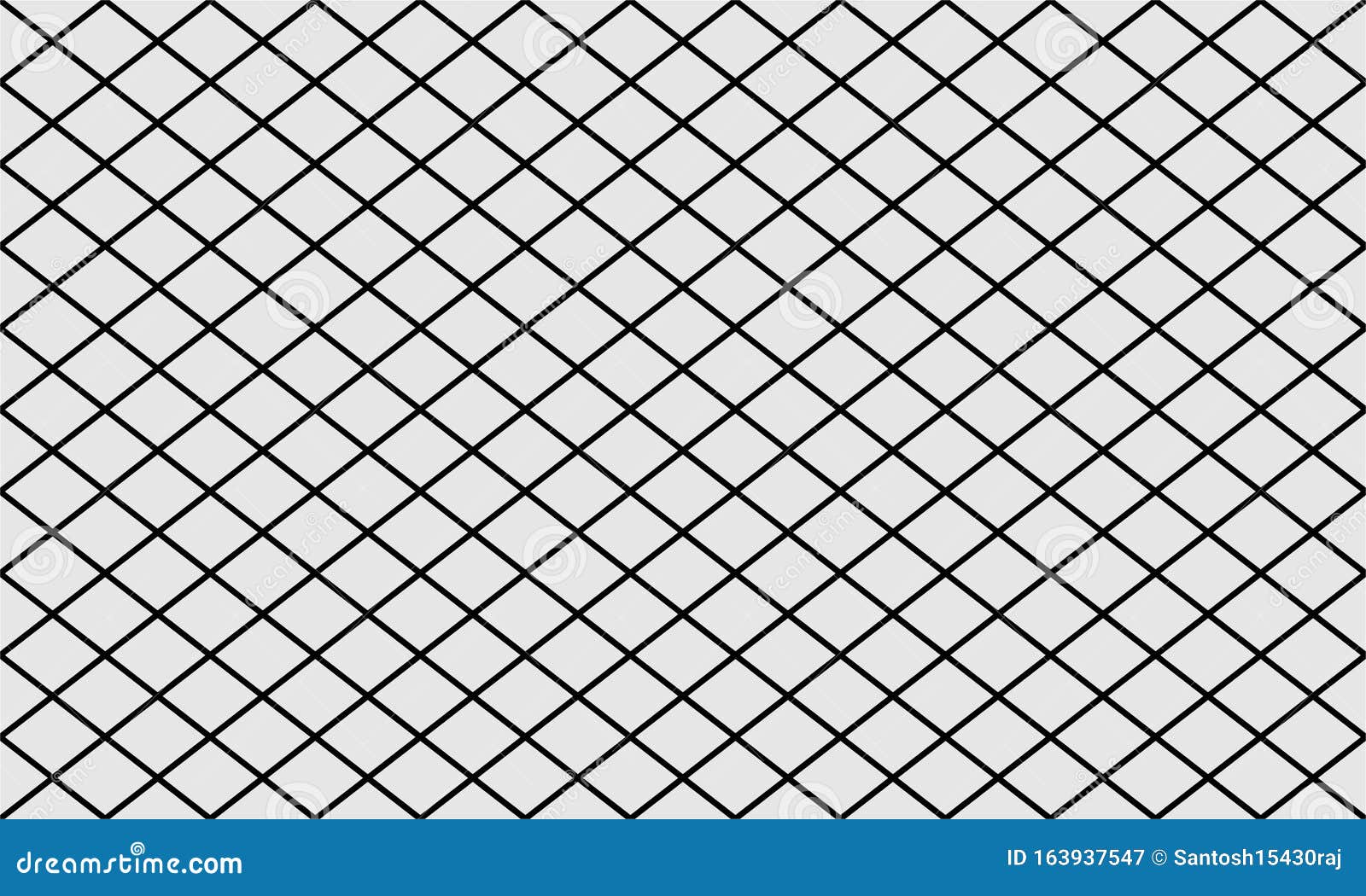 Diamond Mesh on White Background Stock Vector - Illustration of border ...