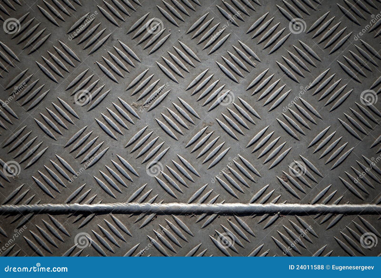 Diamond Metal Plate with Joint Stock Photo - Image of plate, heavy ...