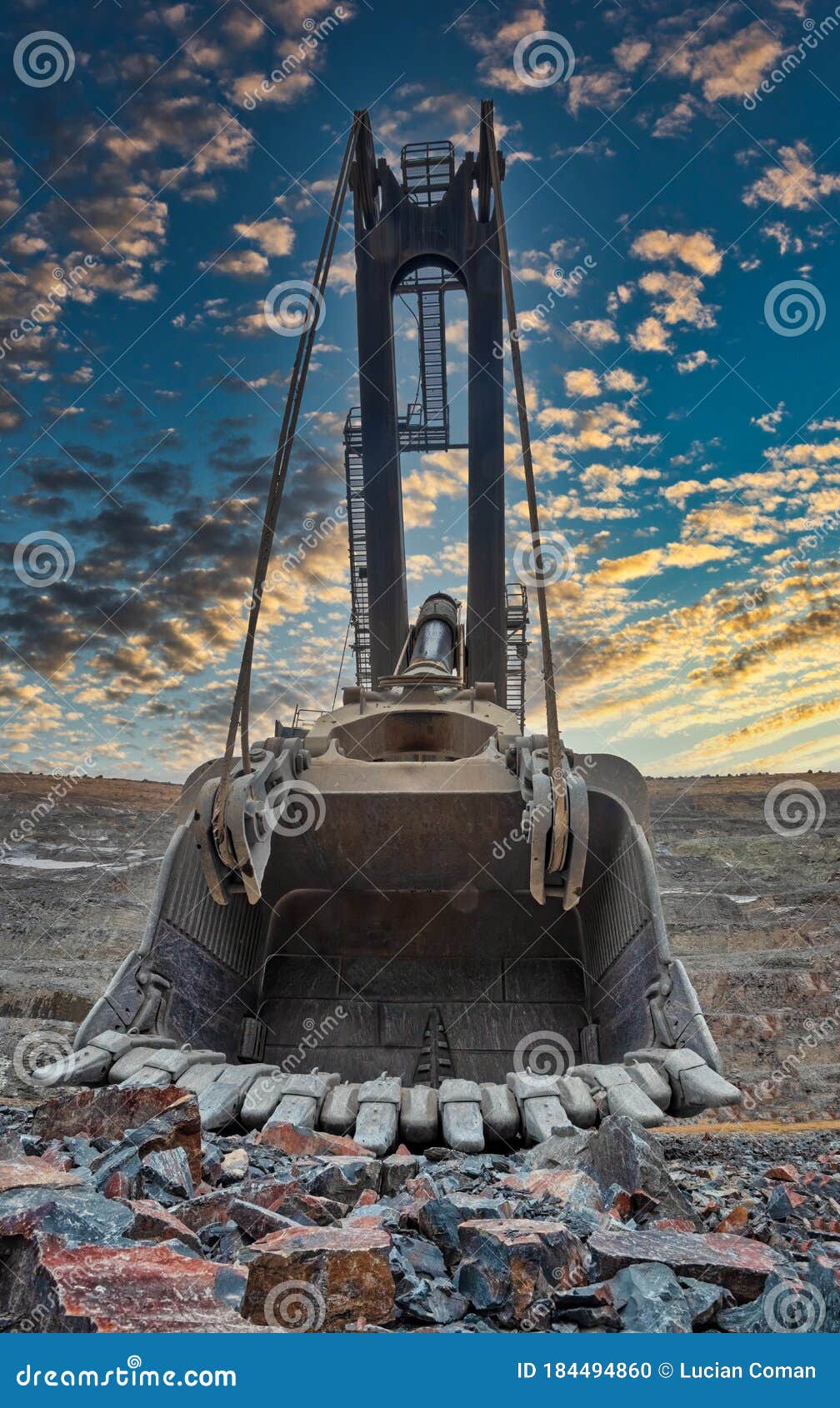 Diamond mining stock photo. Image of hydraulic, equipment - 184494860