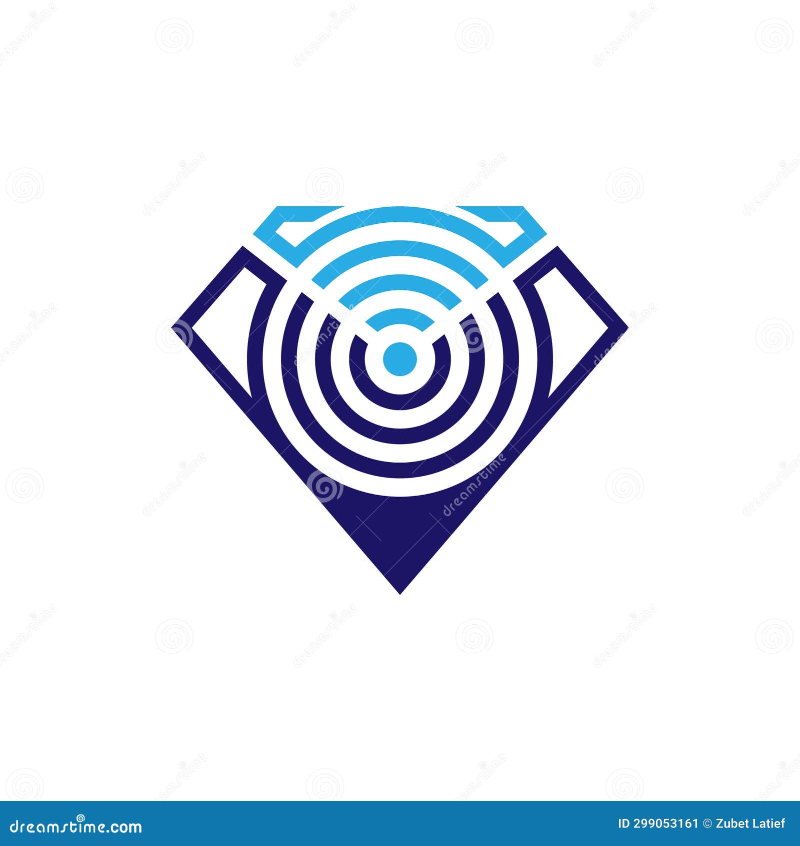 Wifi Logos Template Symbol Icon Vector Illustration | CartoonDealer.com ...