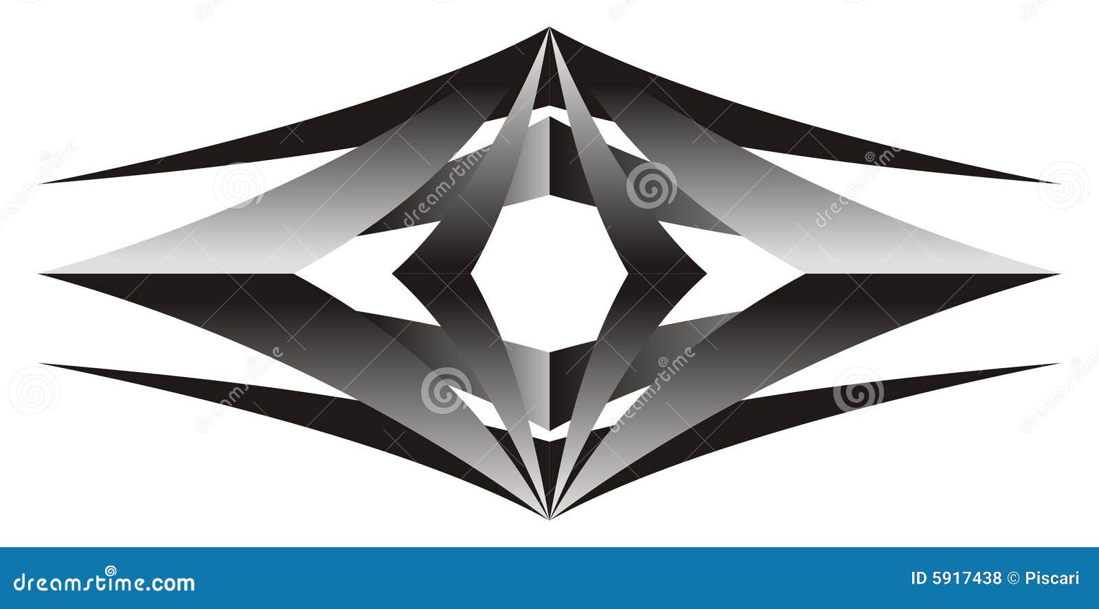 Diamond ornament stock vector. Illustration of abstract - 5917438