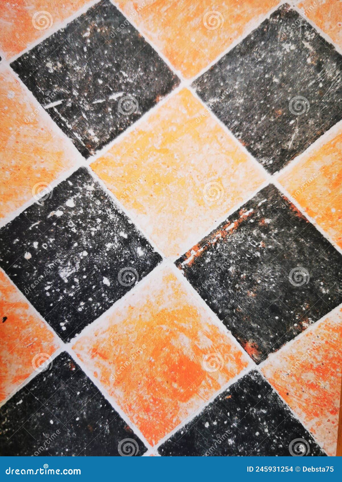 Diamond Pattern Floor Tiles, Framework Knitters Museum Stock Photo ...