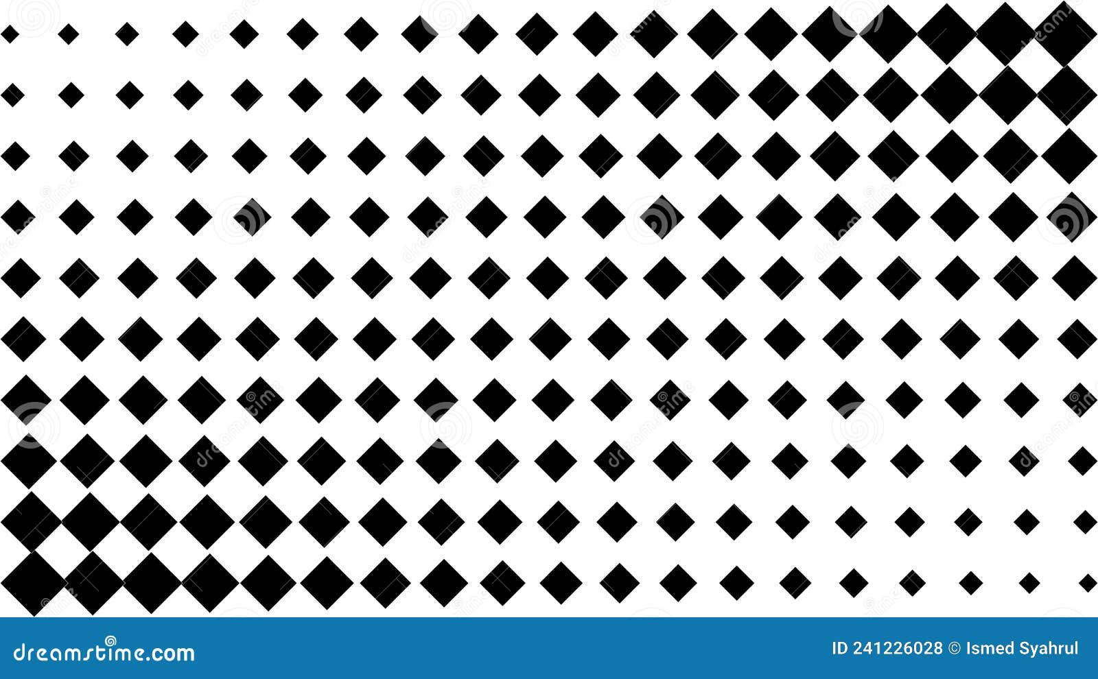 The Diamond Pattern Halftones on White Background Stock Vector ...