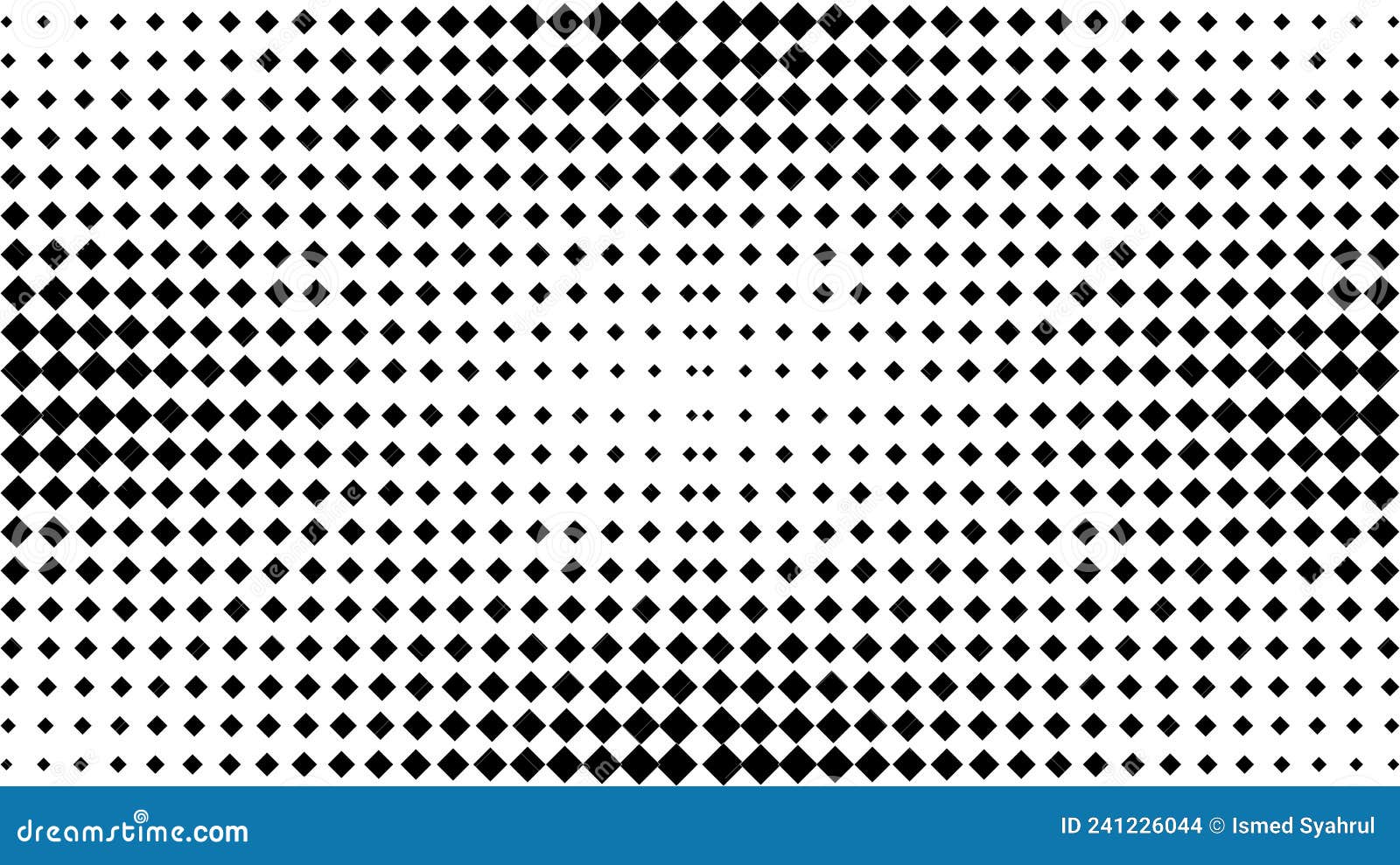 The Diamond Pattern Halftones on White Background Stock Vector ...