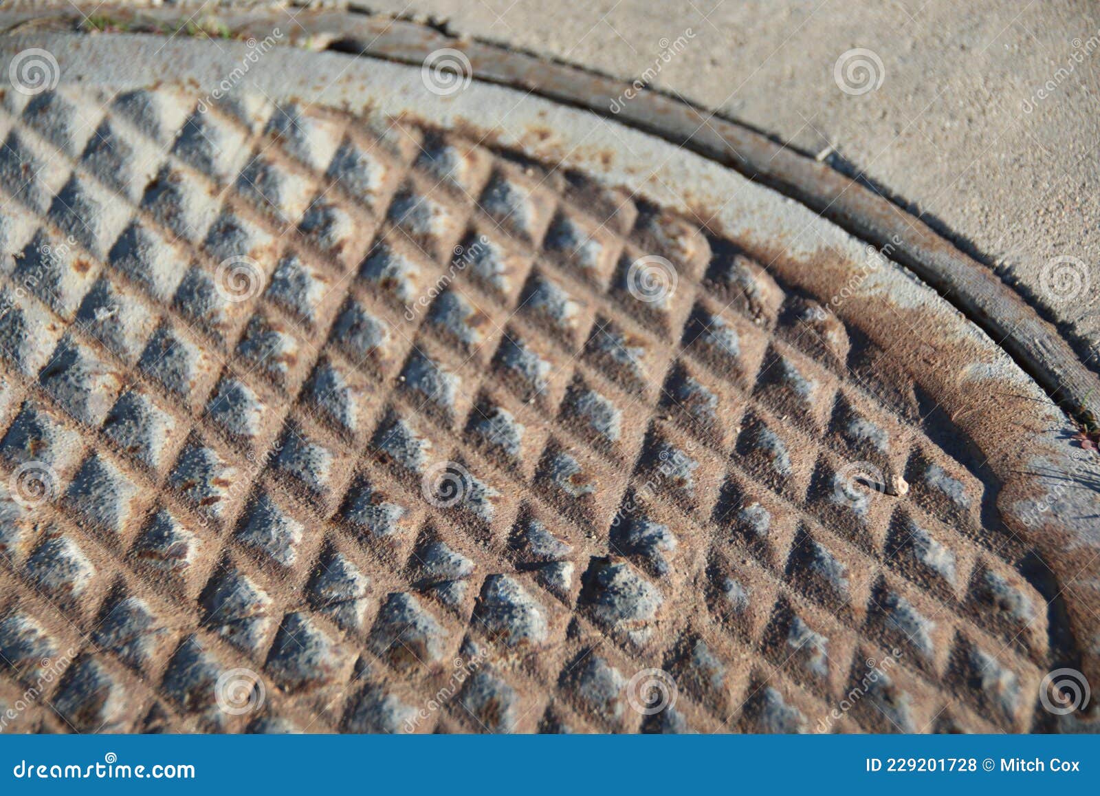 Manhole Cover stock photo. Image of utilities, metal - 229201728