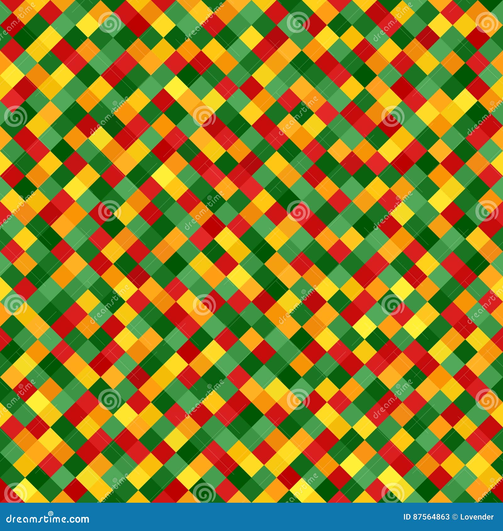 Diamond Pattern. Vector Seamless Geometric Pattern Stock Vector ...