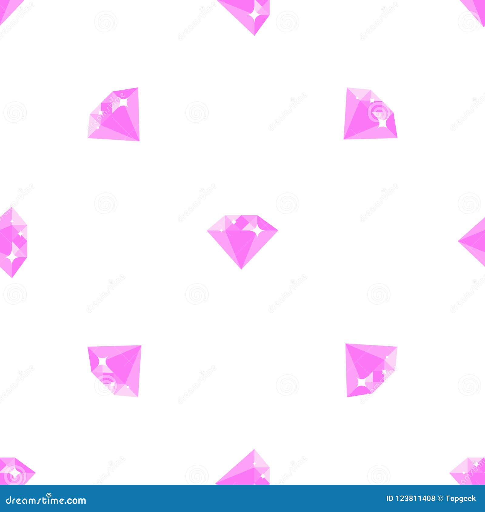 Diamond Pattern on White Background Illustration Stock Vector ...
