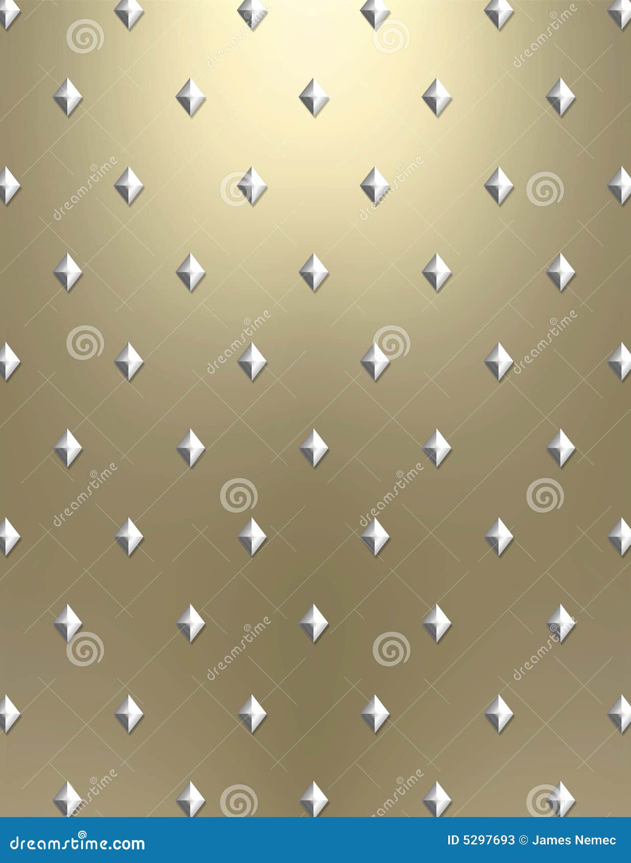 Diamond patterned metal stock illustration. Illustration of background ...