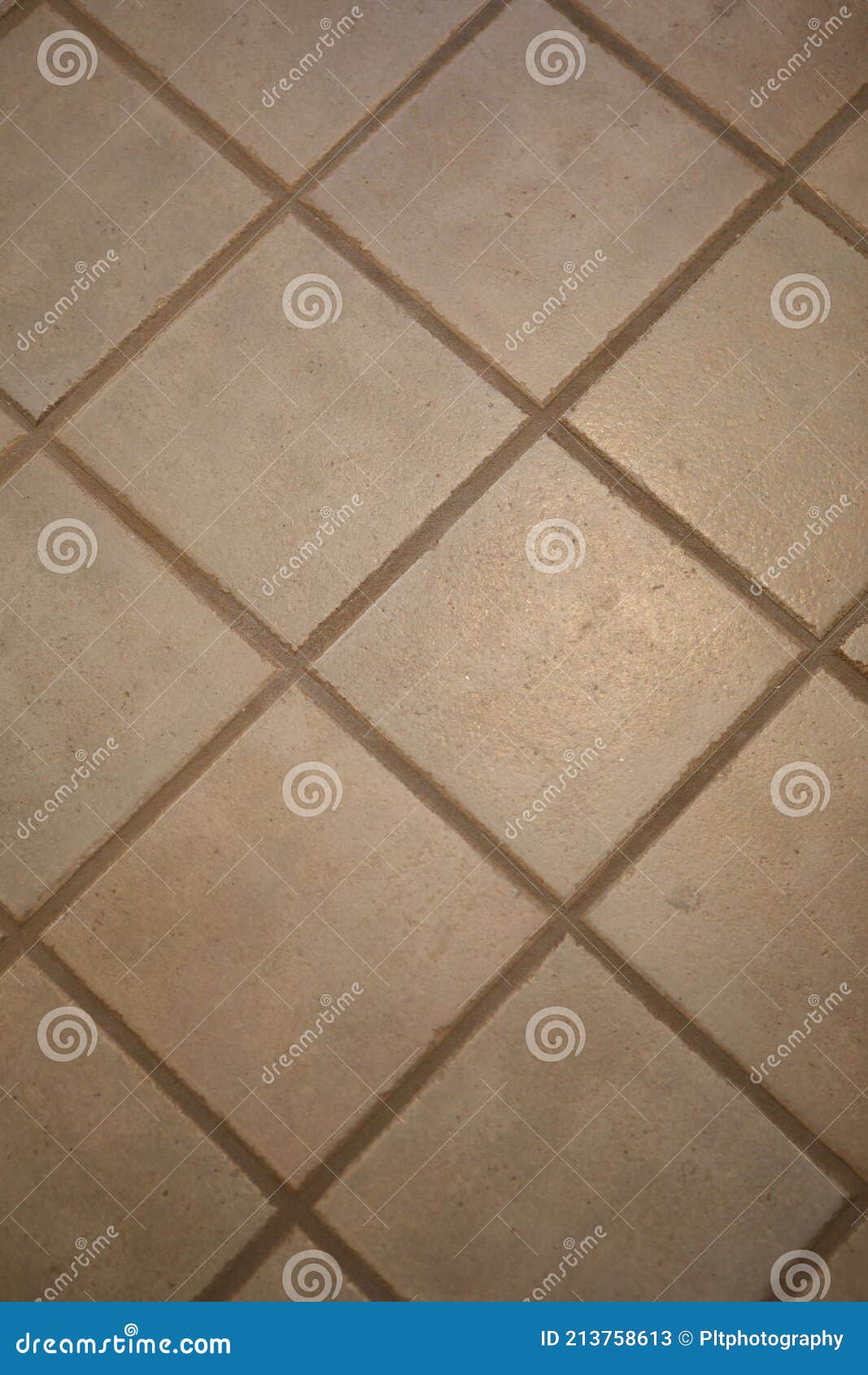 Diamond Patterns in Tile, Vertical Stock Image - Image of architecture ...