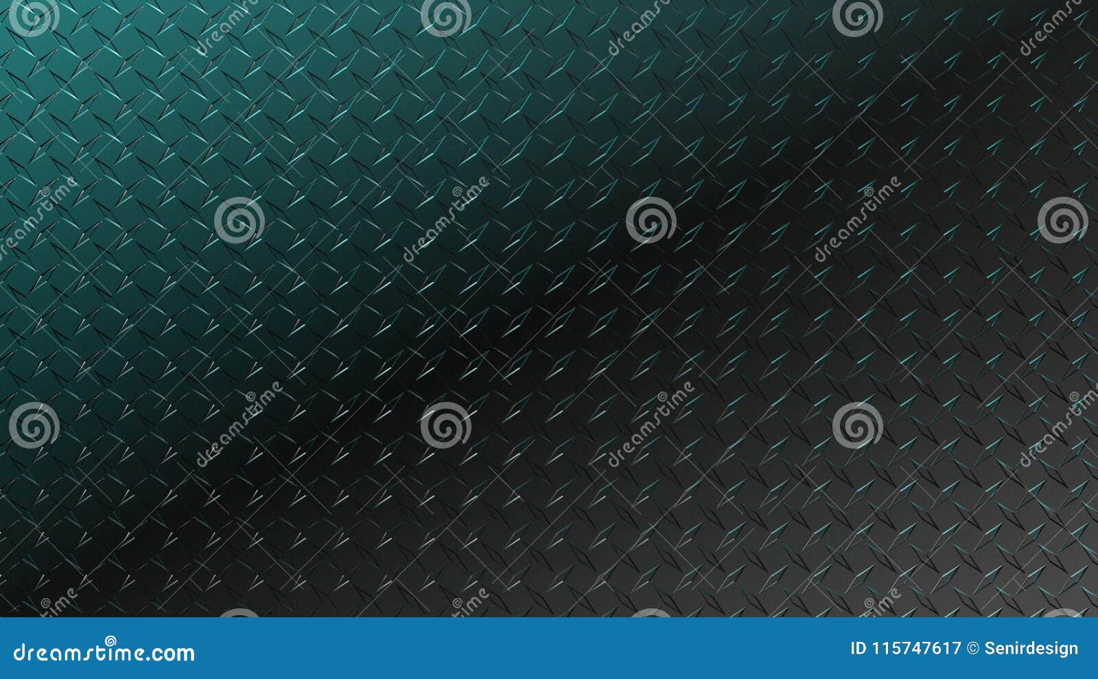 Diamond Plate Blue Black Background Stock Illustration - Illustration ...