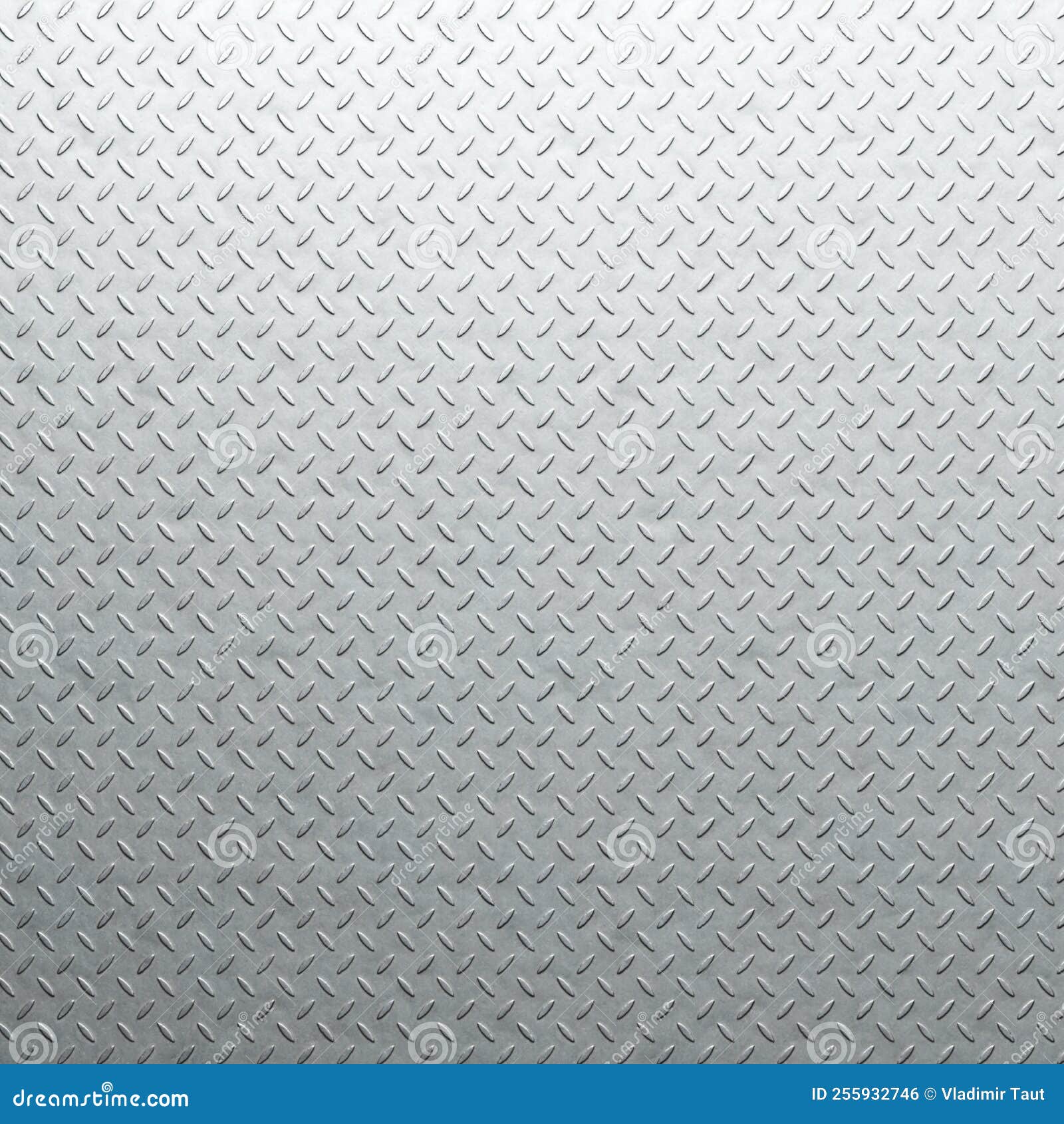Diamond Plate Metal Background. Brushed Metallic Texture. 3d Rendering ...