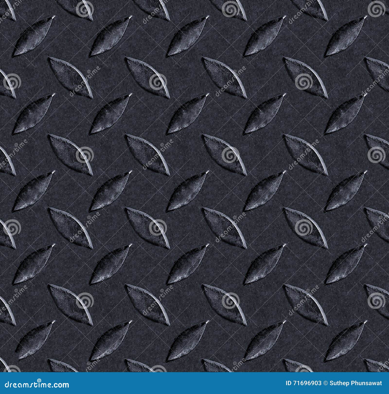 Diamond Plate Metal Seamless Surface, Abstract Background Stock Image ...