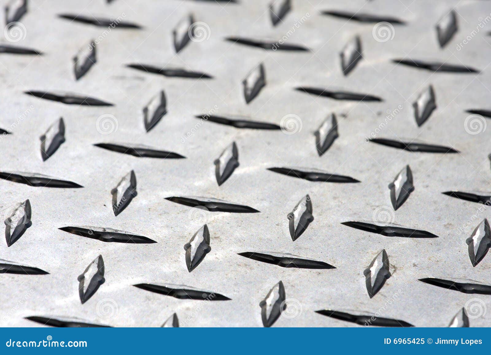 Diamond Plate Steel stock image. Image of pattern, aluminum - 6965425