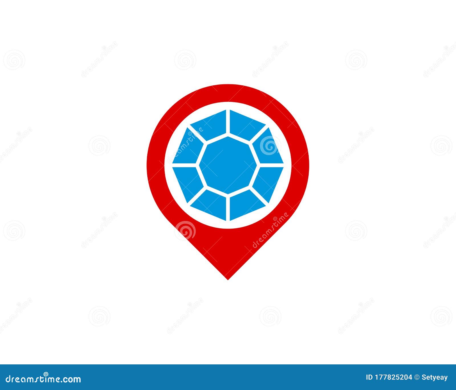 Diamond Point Logo Design Vector Template, Creative Diamond Logo ...