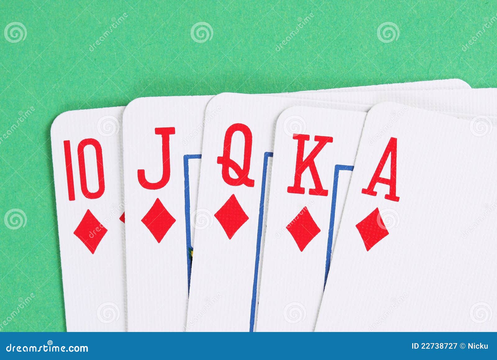 Poker Royal Flush Playing Cards Royalty-Free Stock Photography ...