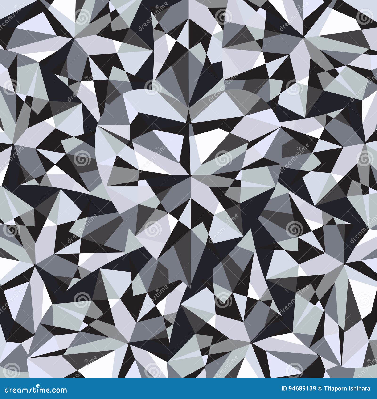Diamond Reflection Abstract Background Vector Stock Vector ...