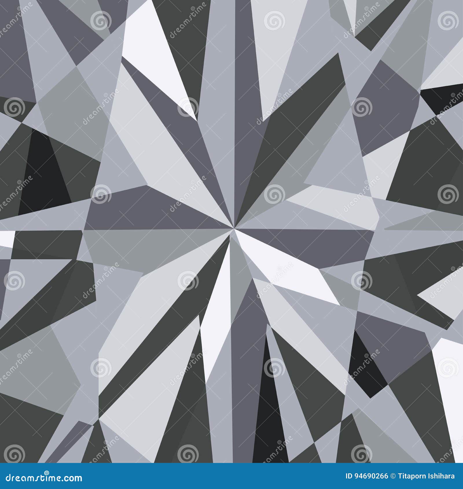 Diamond Reflection Abstract Background Vector Stock Vector ...