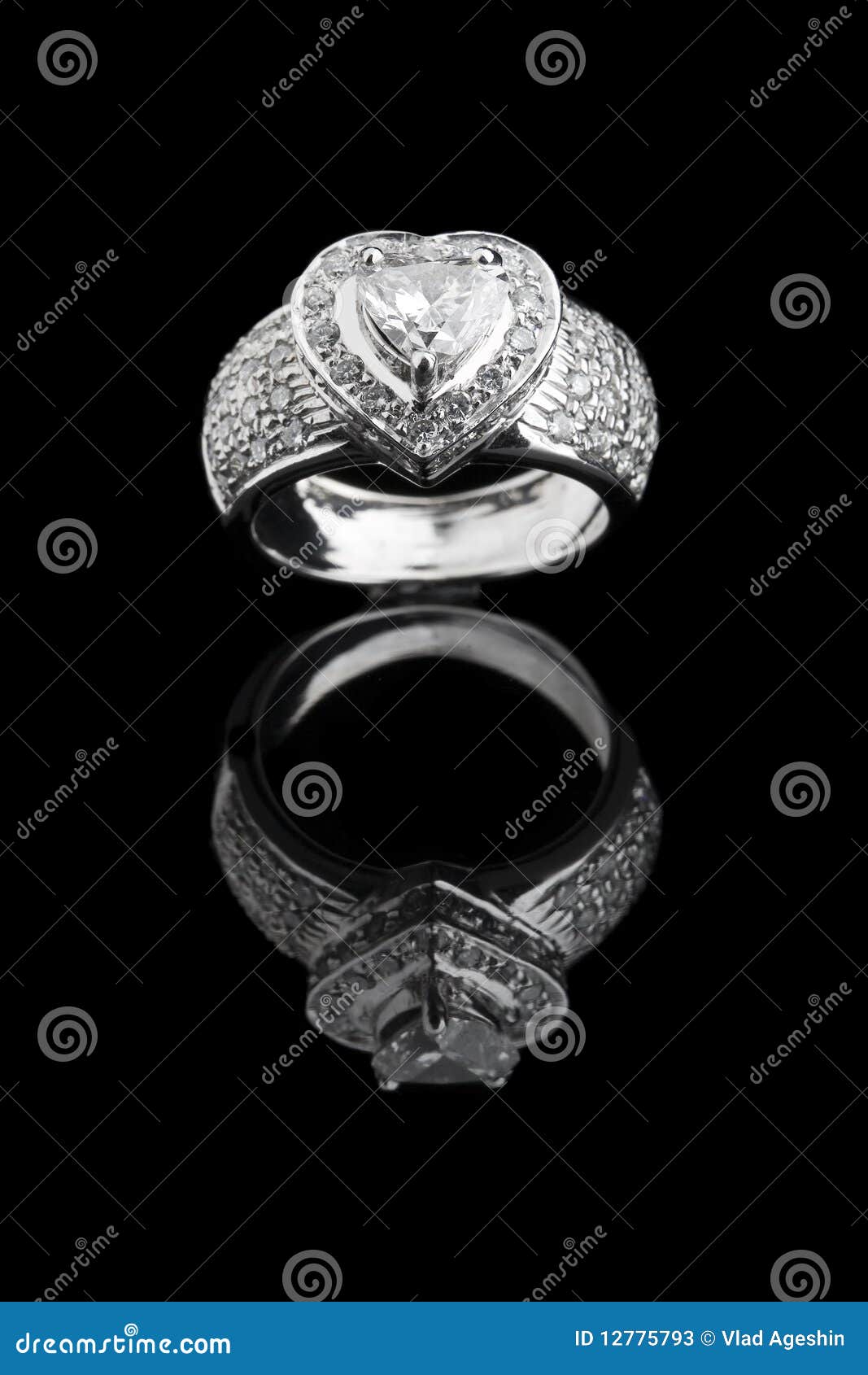 Diamond Ring stock image. Image of close, bright, luxury - 12775793