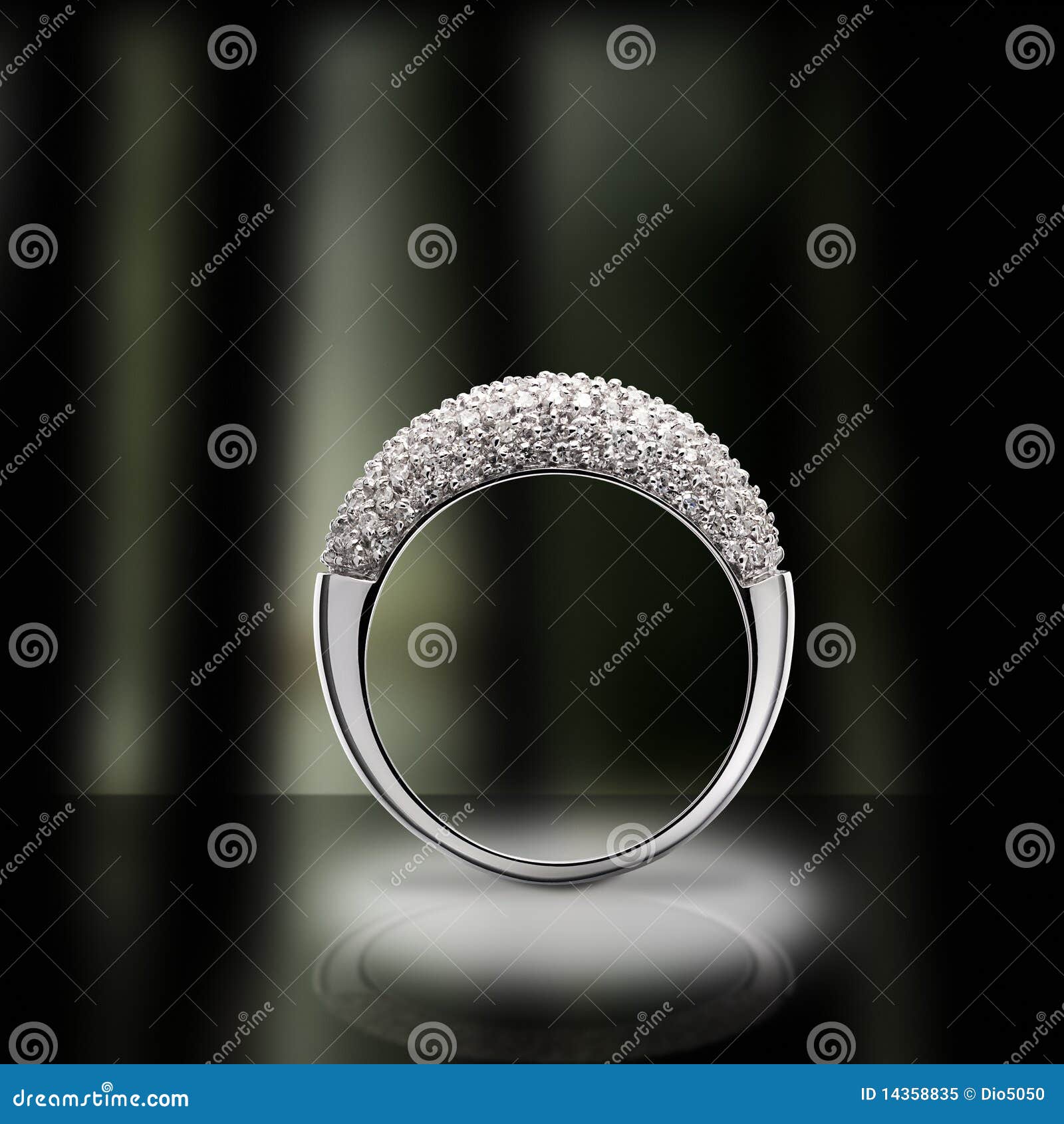 Diamond ring stock image. Image of jewelry, wedding, contrast - 14358835