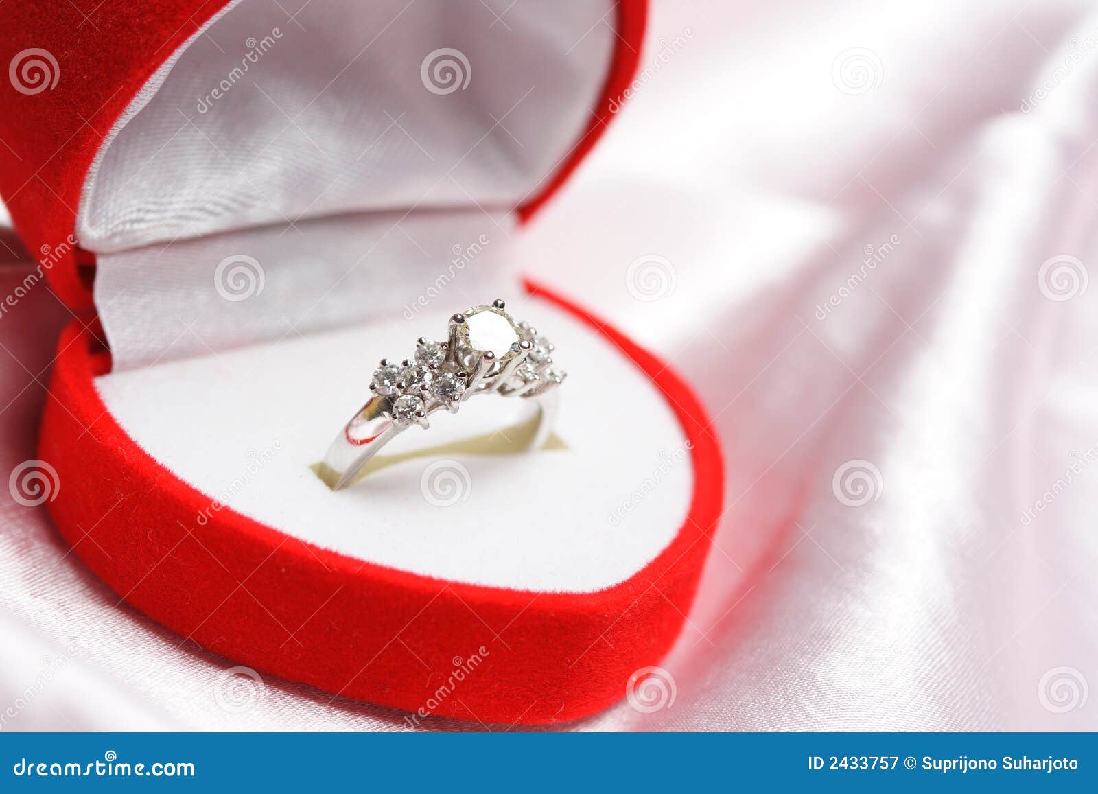 Diamond ring stock image. Image of pretty, jewelry, present - 2433757