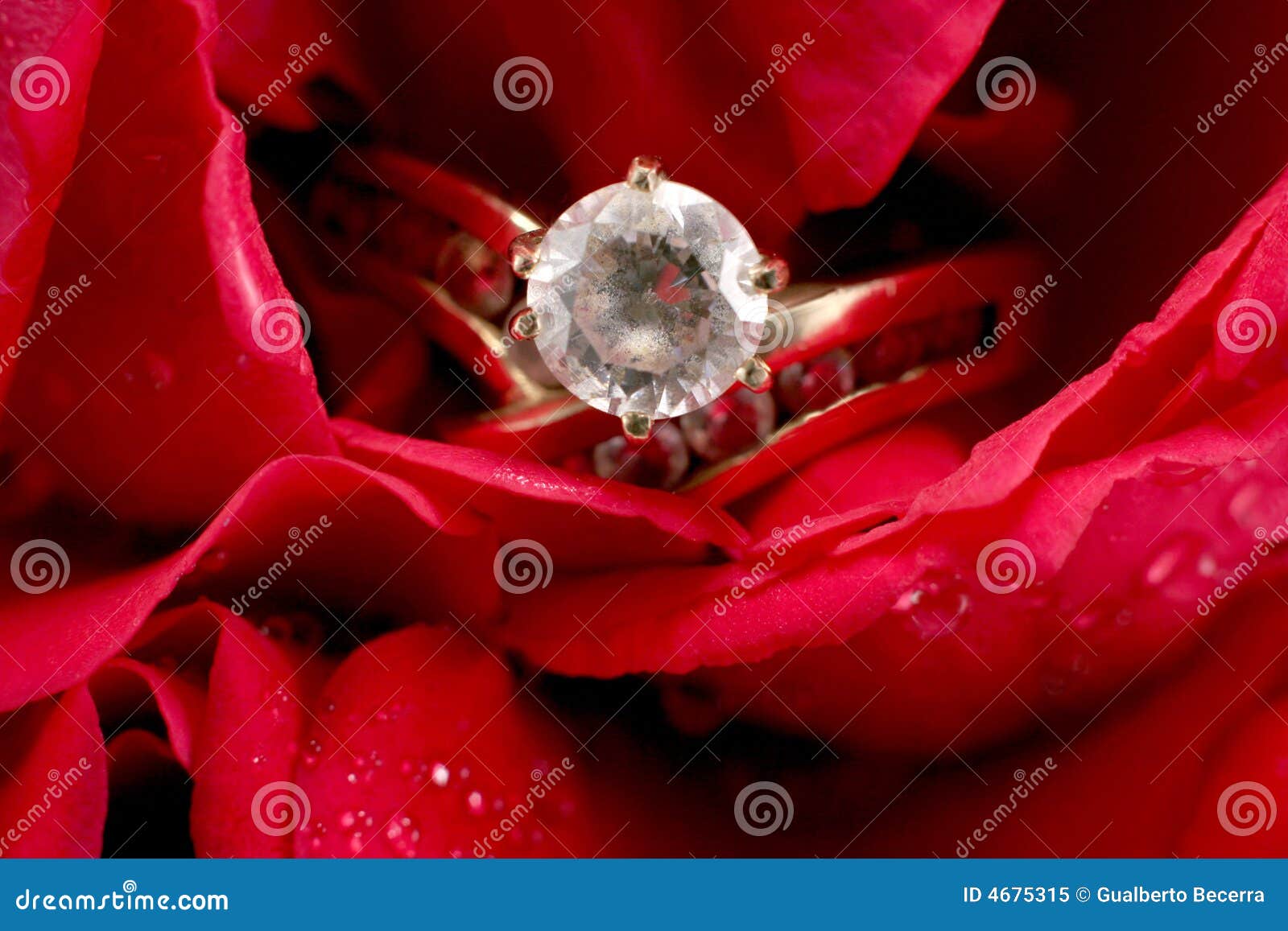 Diamond Ring stock image. Image of jewel, clear, romance - 4675315