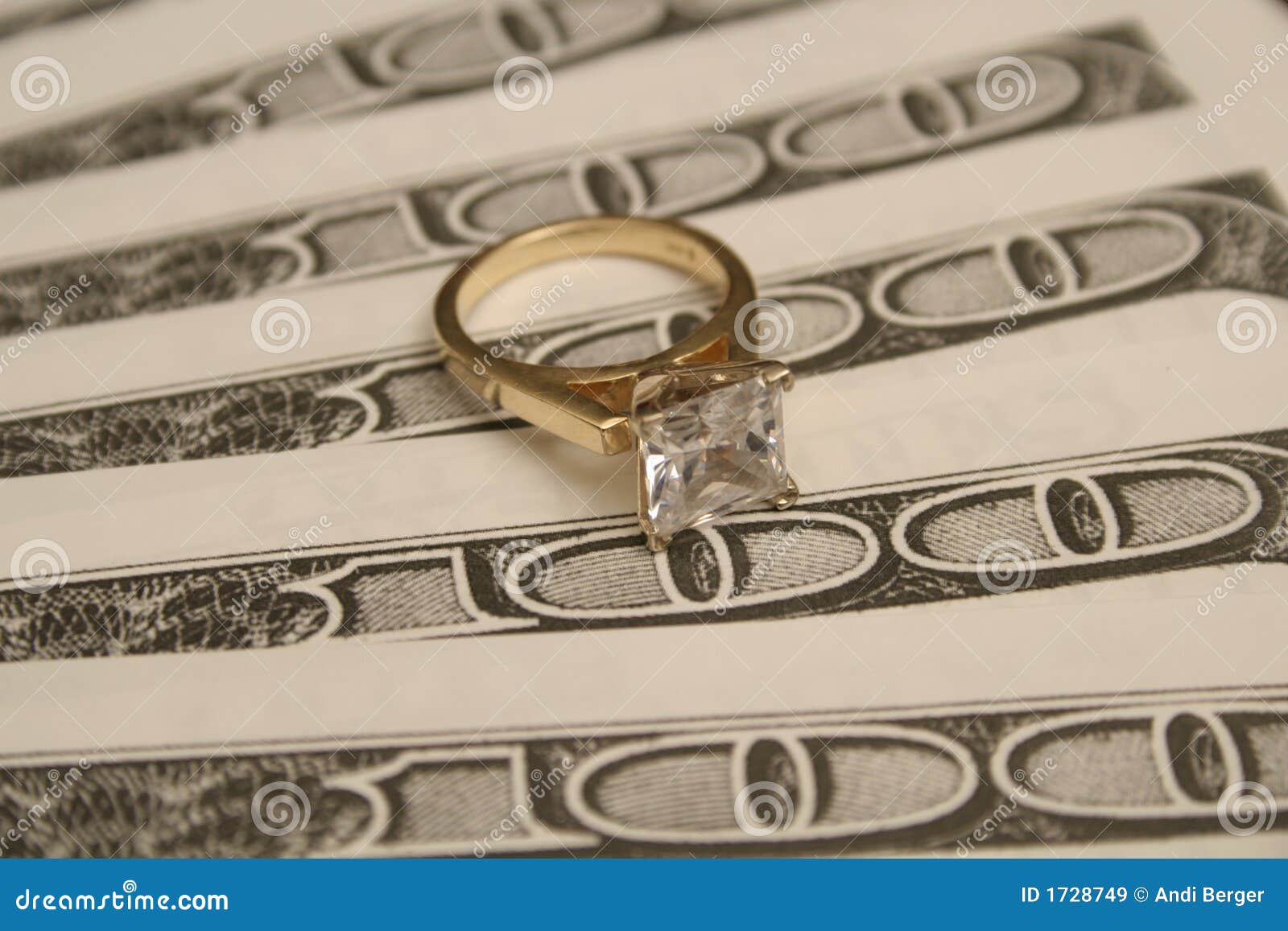 Diamonds Money Background