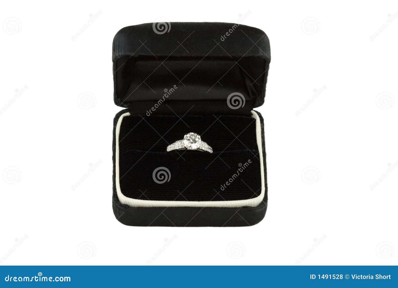 Diamond ring in box stock photo. Image of rings, jewelry - 1491528