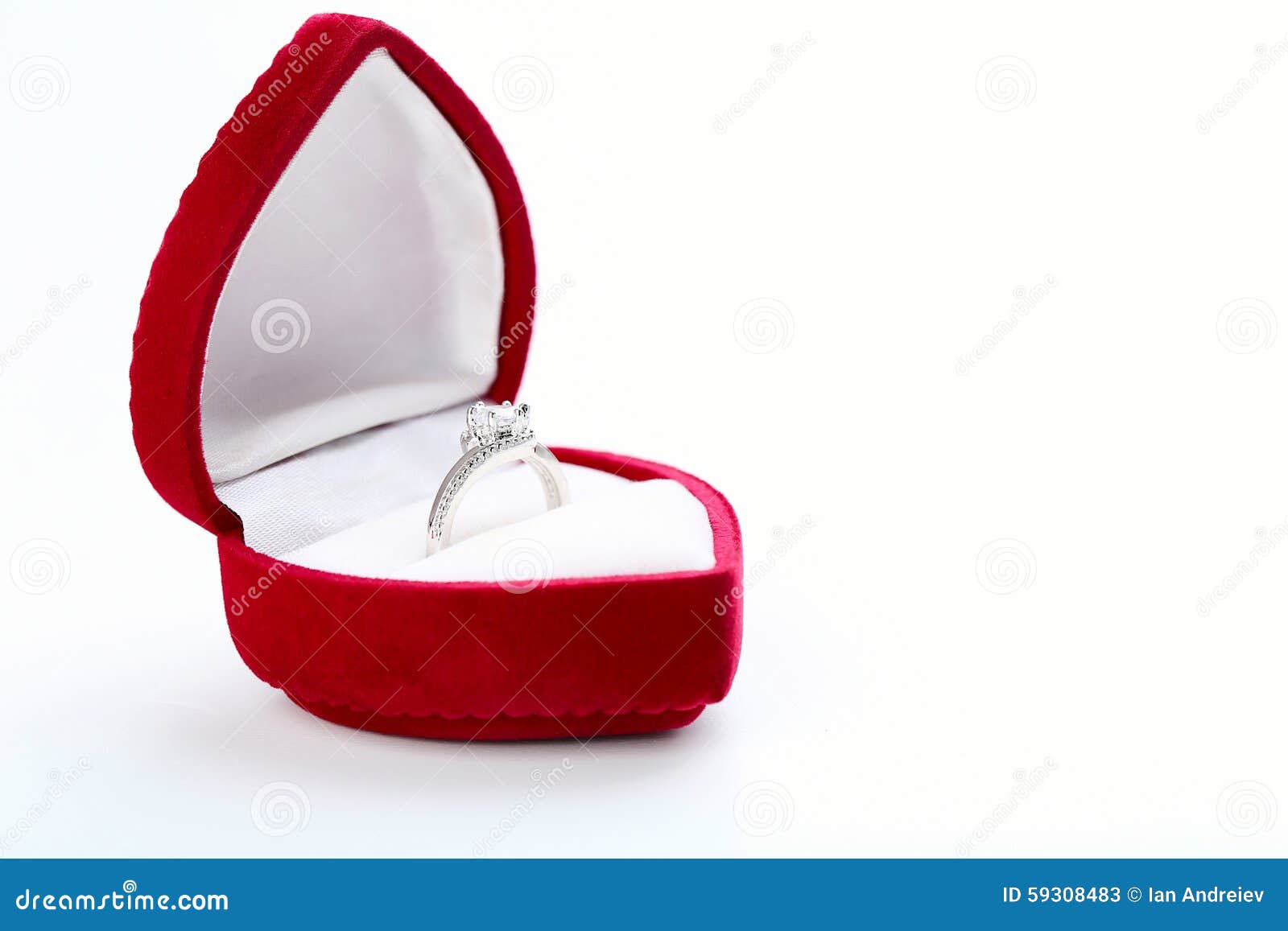 Diamond ring stock image. Image of jewelery, present - 59308483