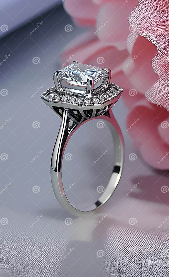 Diamond Ring Illustration Artificial Intelligence Artwork Generated ...