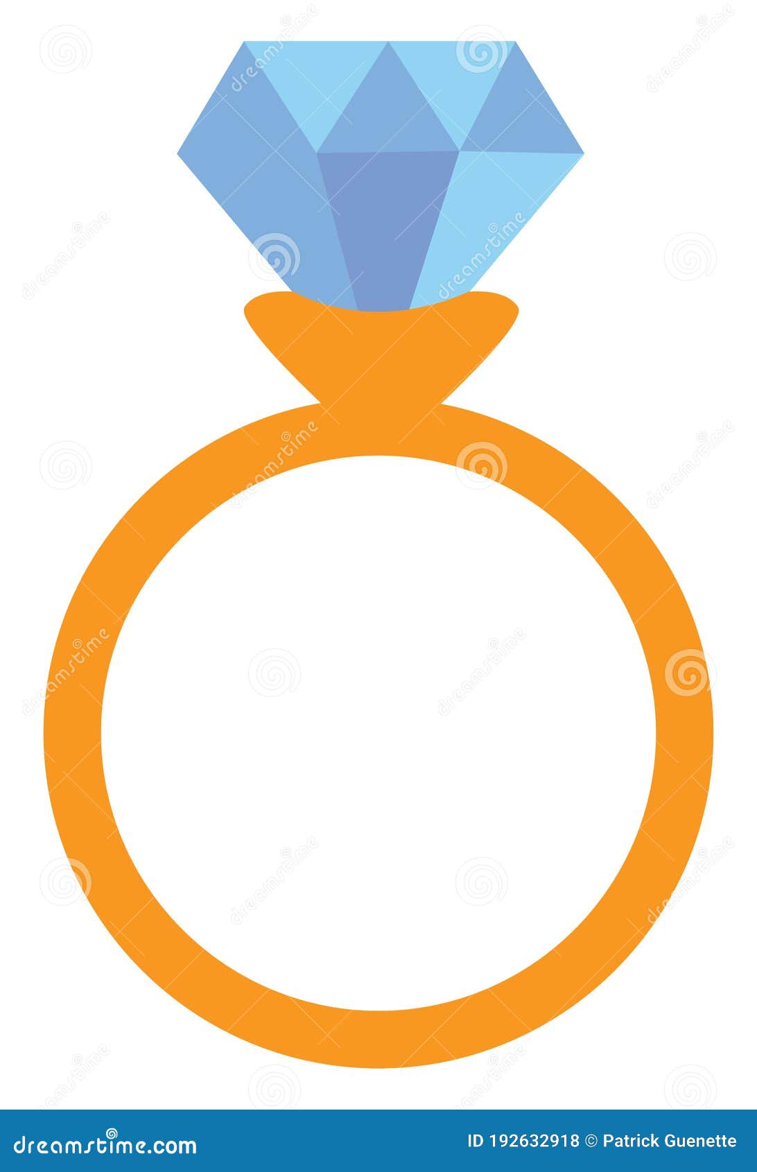 Diamond Ring, Illustration, Vector Stock Vector - Illustration of ...