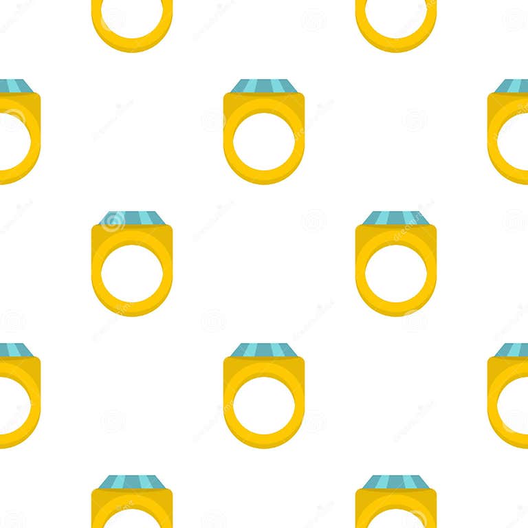 Diamond Ring Pattern Seamless Stock Vector - Illustration of forever ...