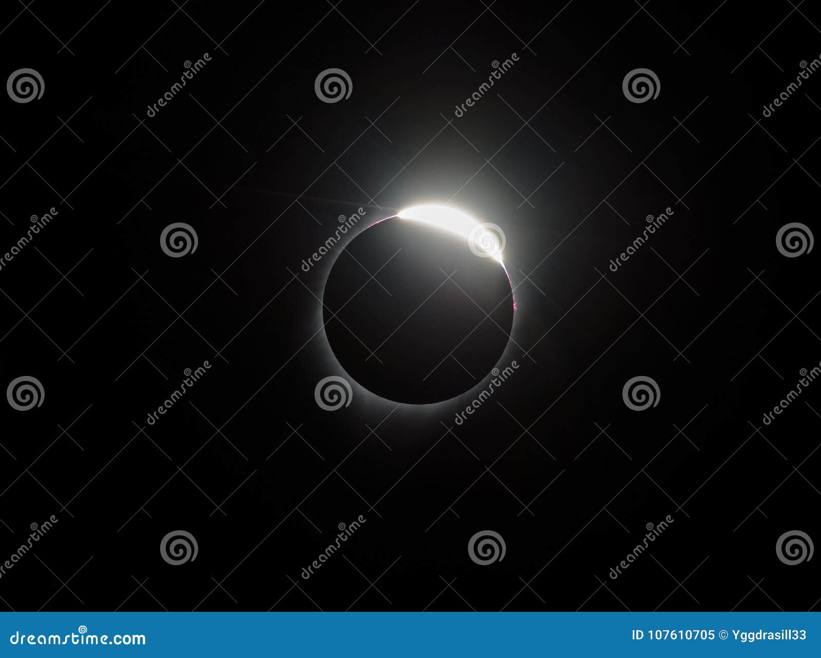 Diamond Ring during Total Solar Eclipse Stock Image - Image of diamond ...
