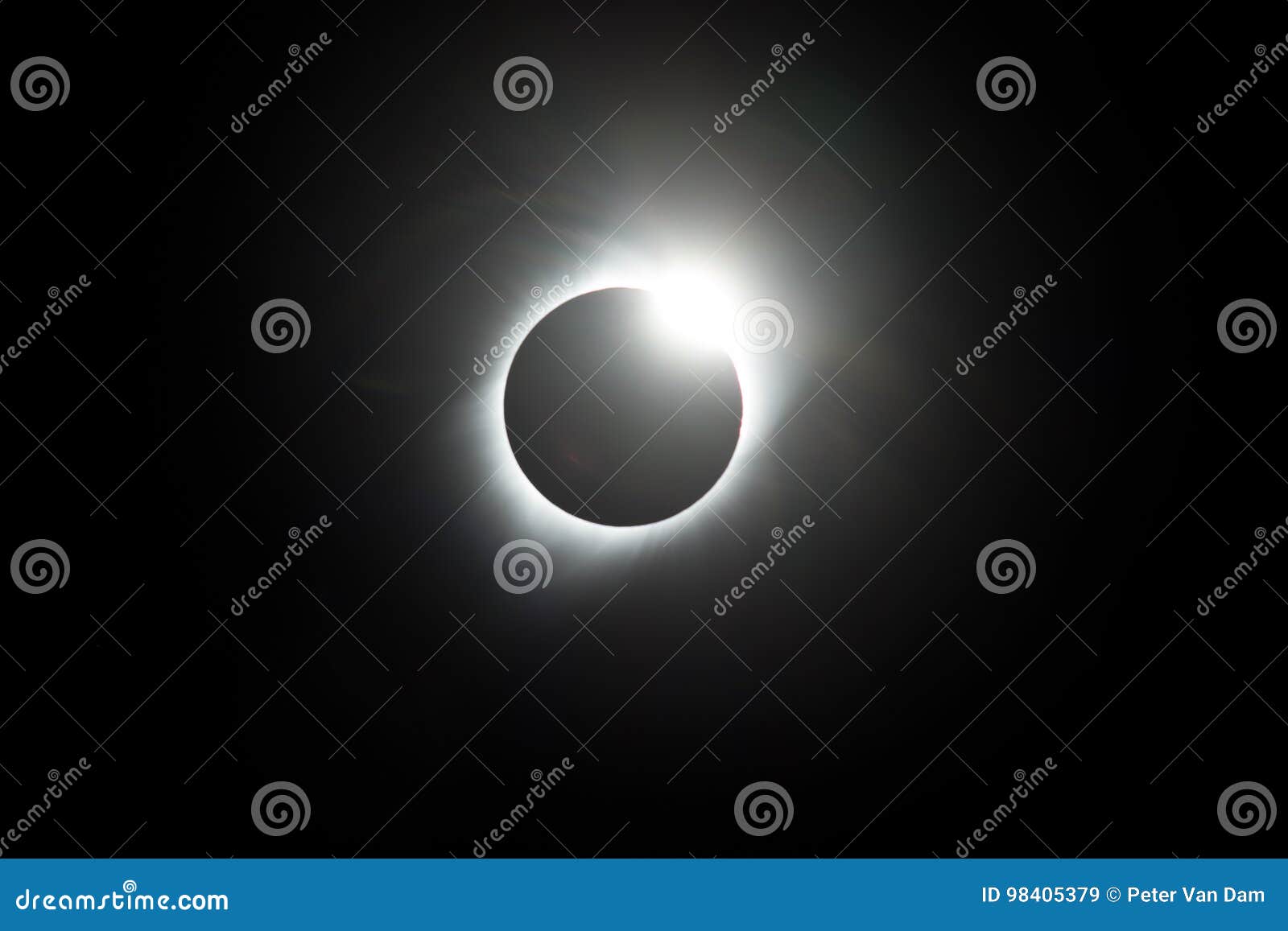Diamond Ring Total Eclipse USA 2017 Stock Image - Image of totality ...