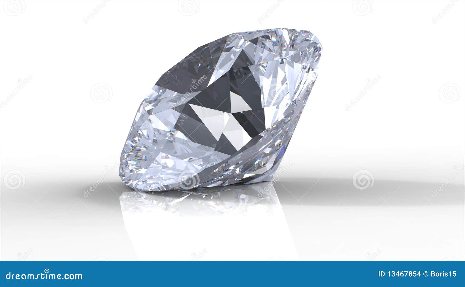 Diamond with shadows stock illustration. Illustration of diamond - 13467854