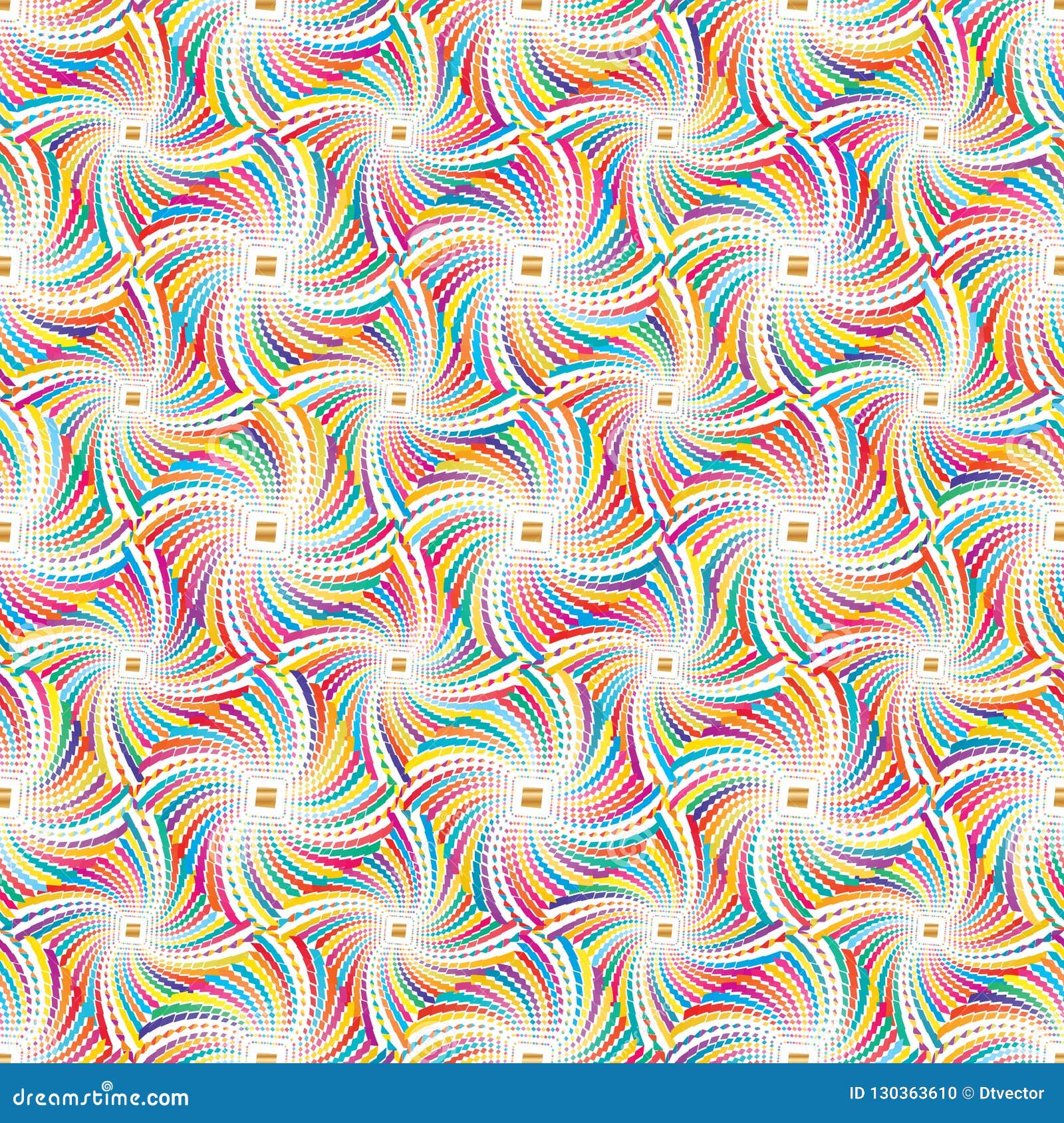 Diamond Shape Colorful Full Page Seamless Pattern Stock Vector ...