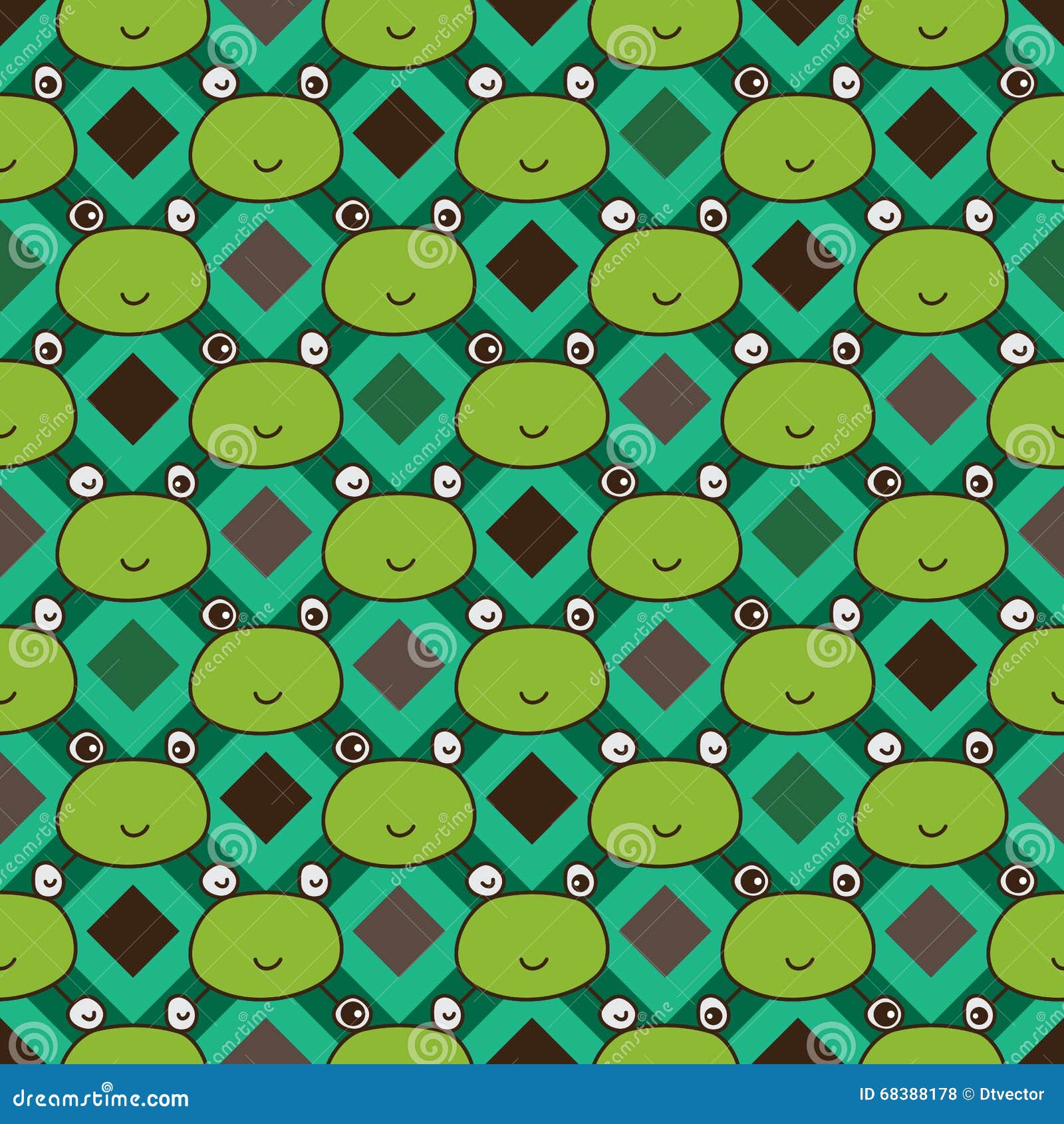 Frog Head Vector Illustration On White Background Royalty-Free Stock ...