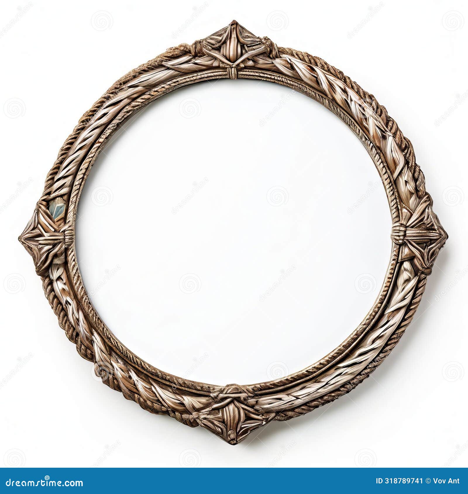 Diamond Shaped Mirror With A Rope Wrapped Frame In A Nautica In Royalty ...